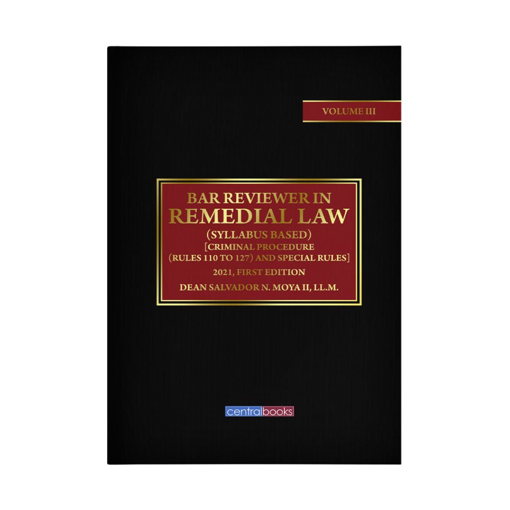 Remedial Law Volume 1: The 1997 Rules of Civil Procedure – Centralbooks