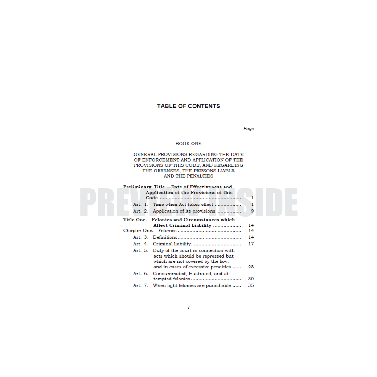 Basic Criminal Law The Revised Penal Code Article 1 113 Book 1