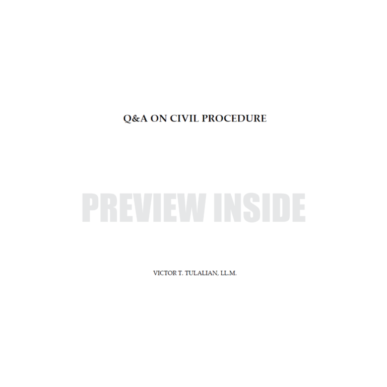 Q&A on Civil Procedure – Centralbooks