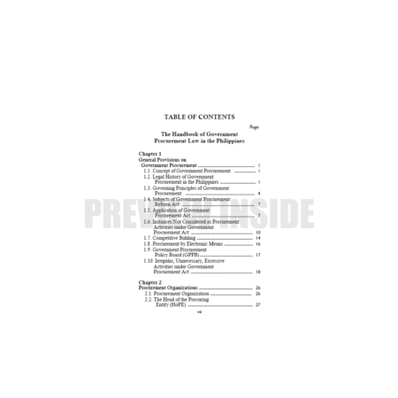 The Handbook of Government Procurement Law in the Philippines ...