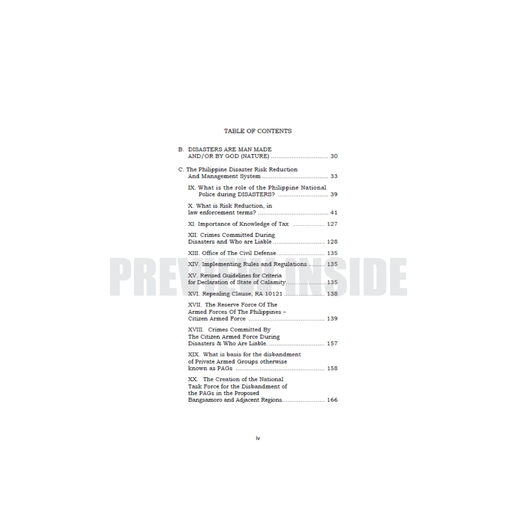 Philippine Disaster Risk Reduction and Management System with Related ...