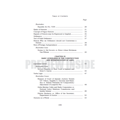 Statutory Construction – Centralbooks