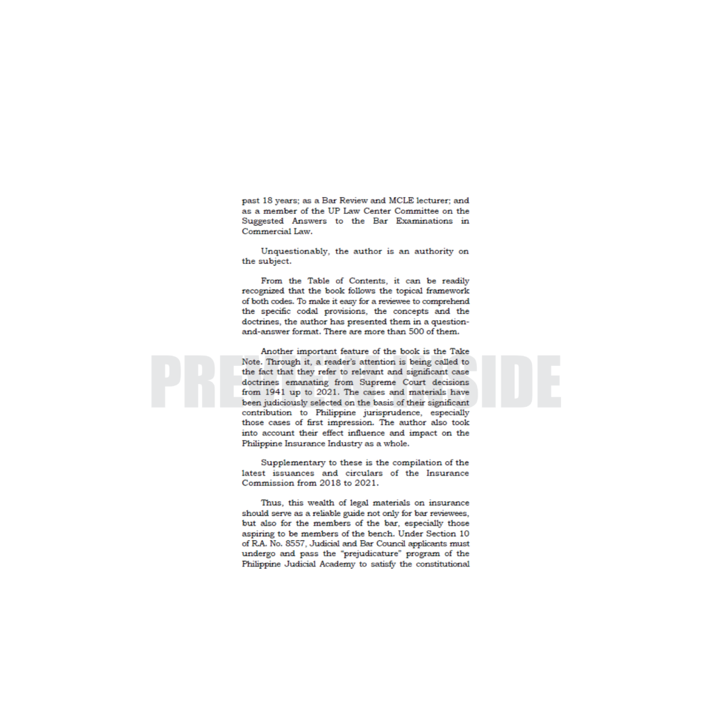 Insurance and Pre-Need 555 – Centralbooks