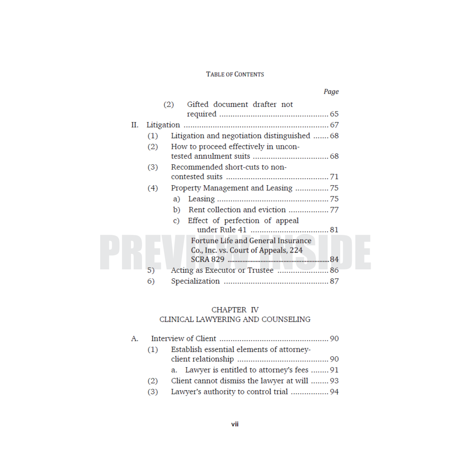 Legal Counseling for Practicing Lawyers – Centralbooks