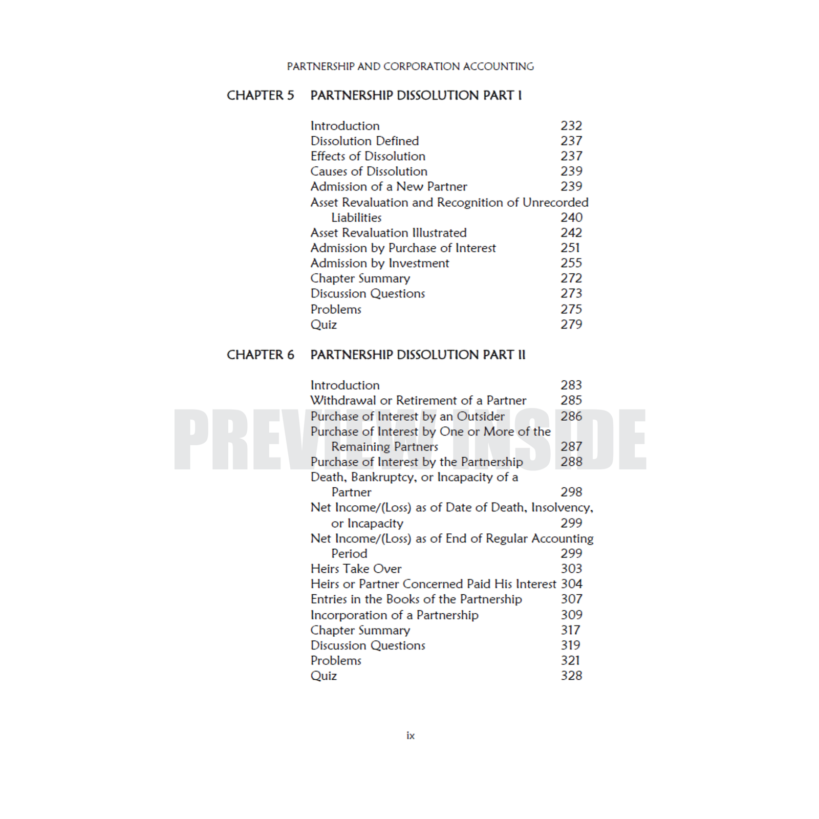 Partnership and Corporation Accounting – Centralbooks