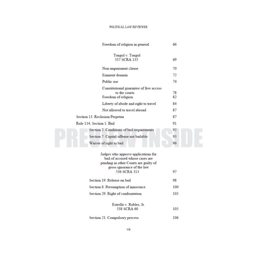 Political Law Reviewer – Centralbooks