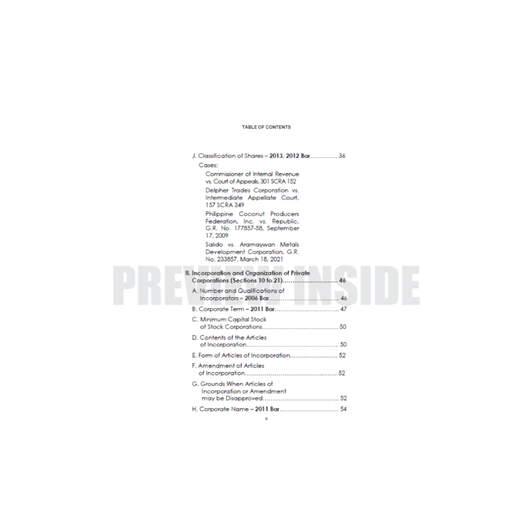 Corporation and Basic Securities Law – Centralbooks