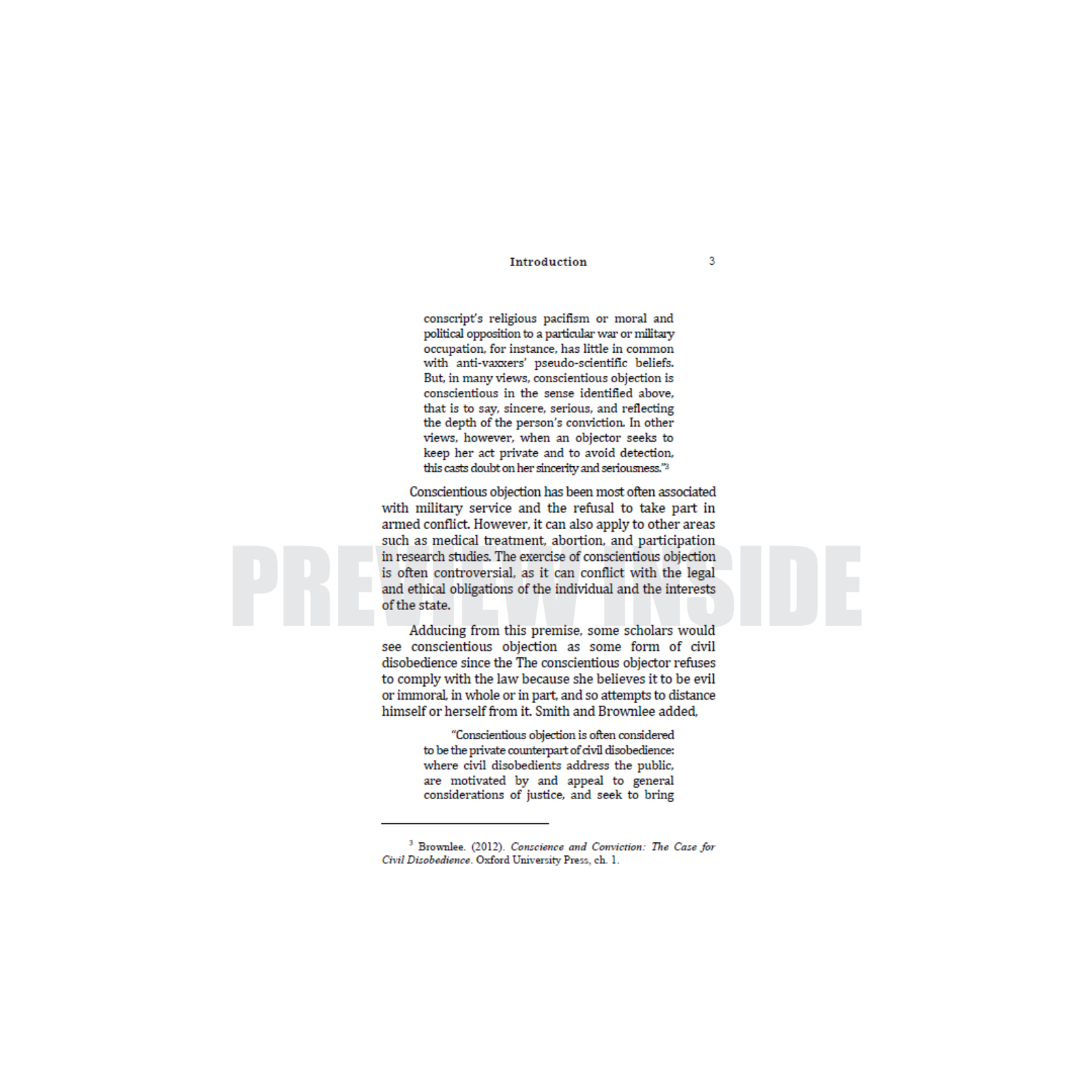 Conscientious Objection – Centralbooks