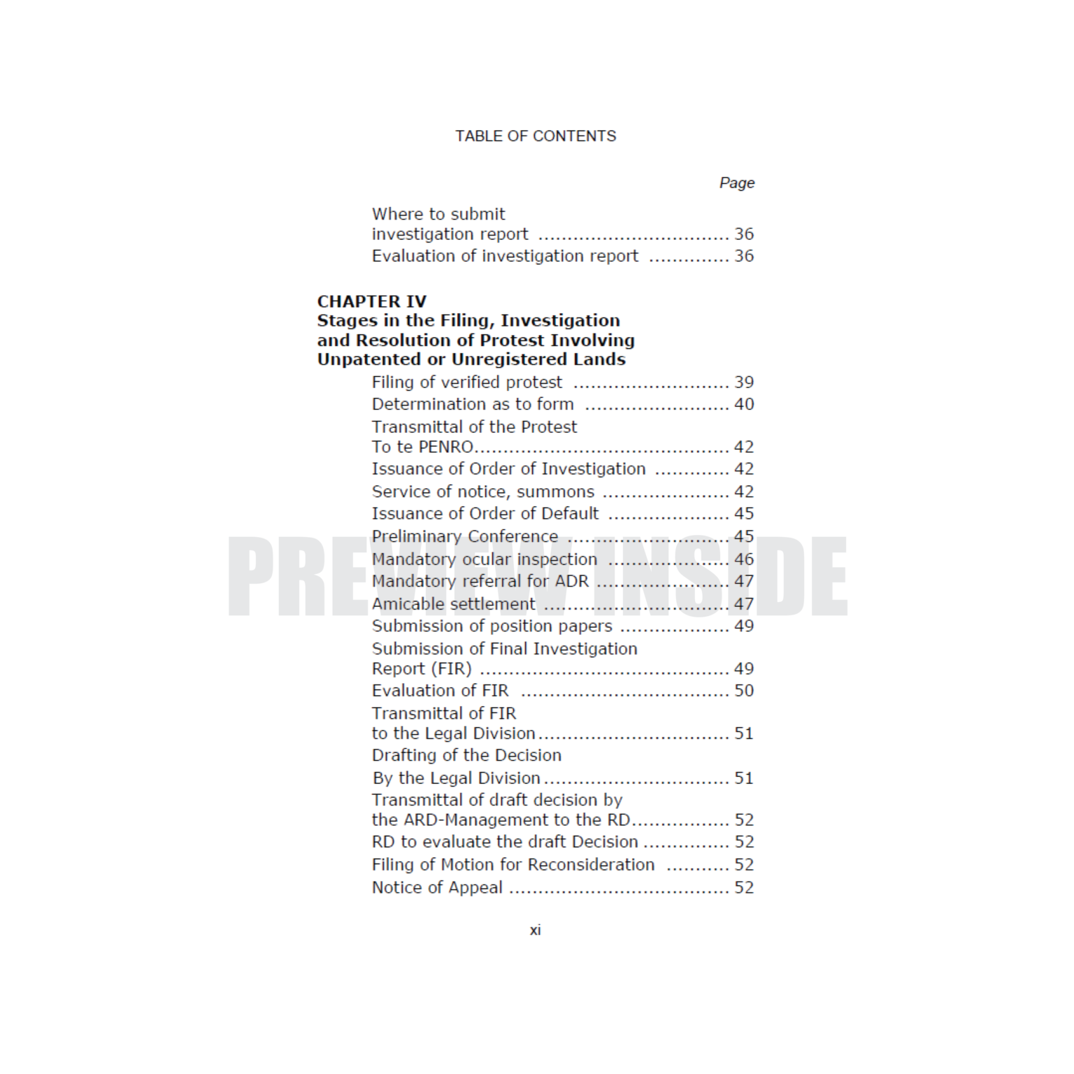 Guidebook in the Investigation & Resolution of Land Claims & Conflicts ...