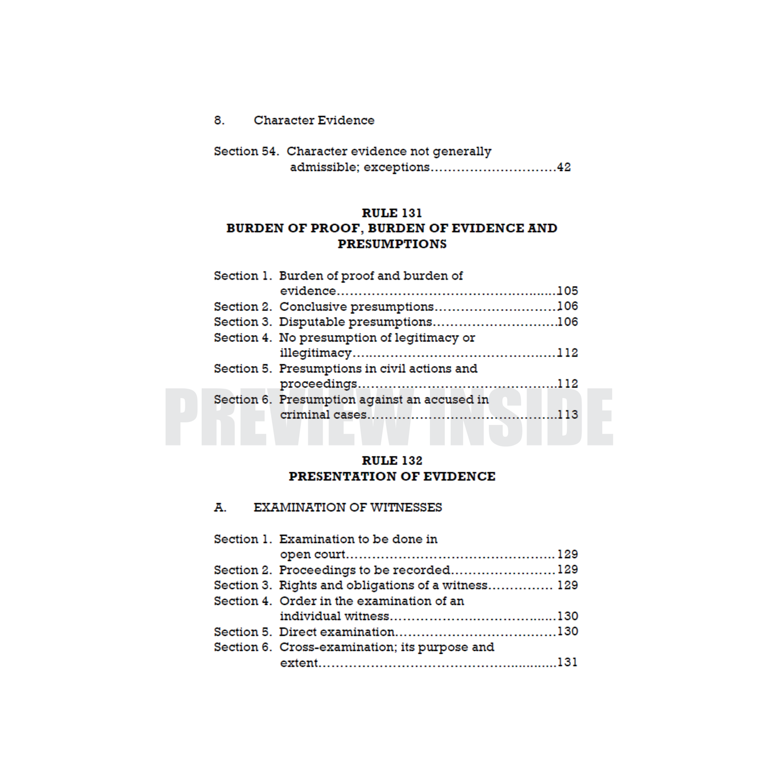 Evidence: An Annotated Guide – Centralbooks