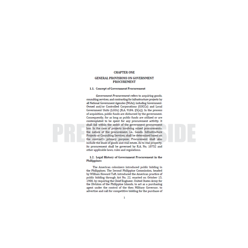 The Handbook of Government Procurement Law in the Philippines ...