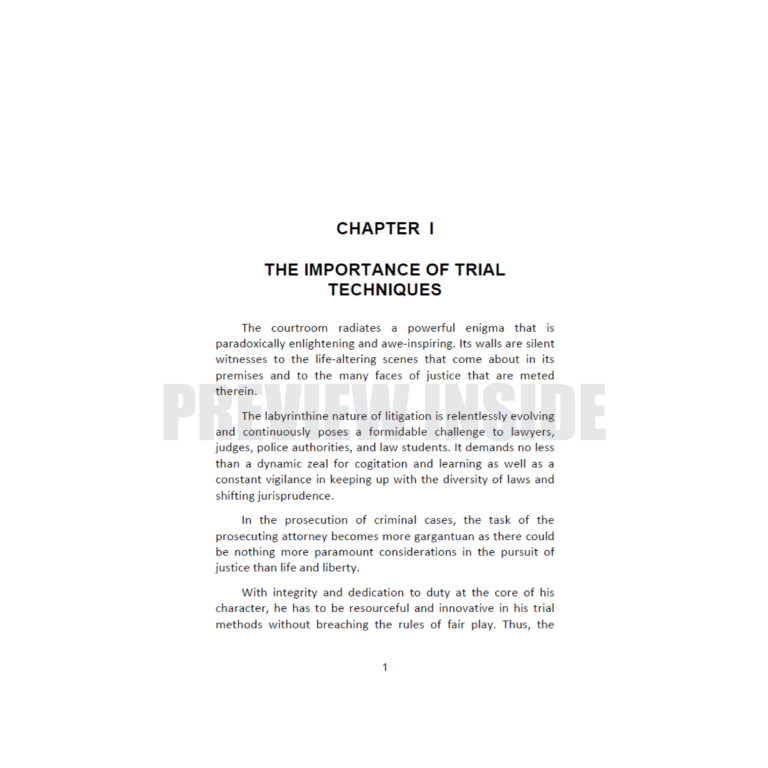 Understanding Trial Techniques – Centralbooks