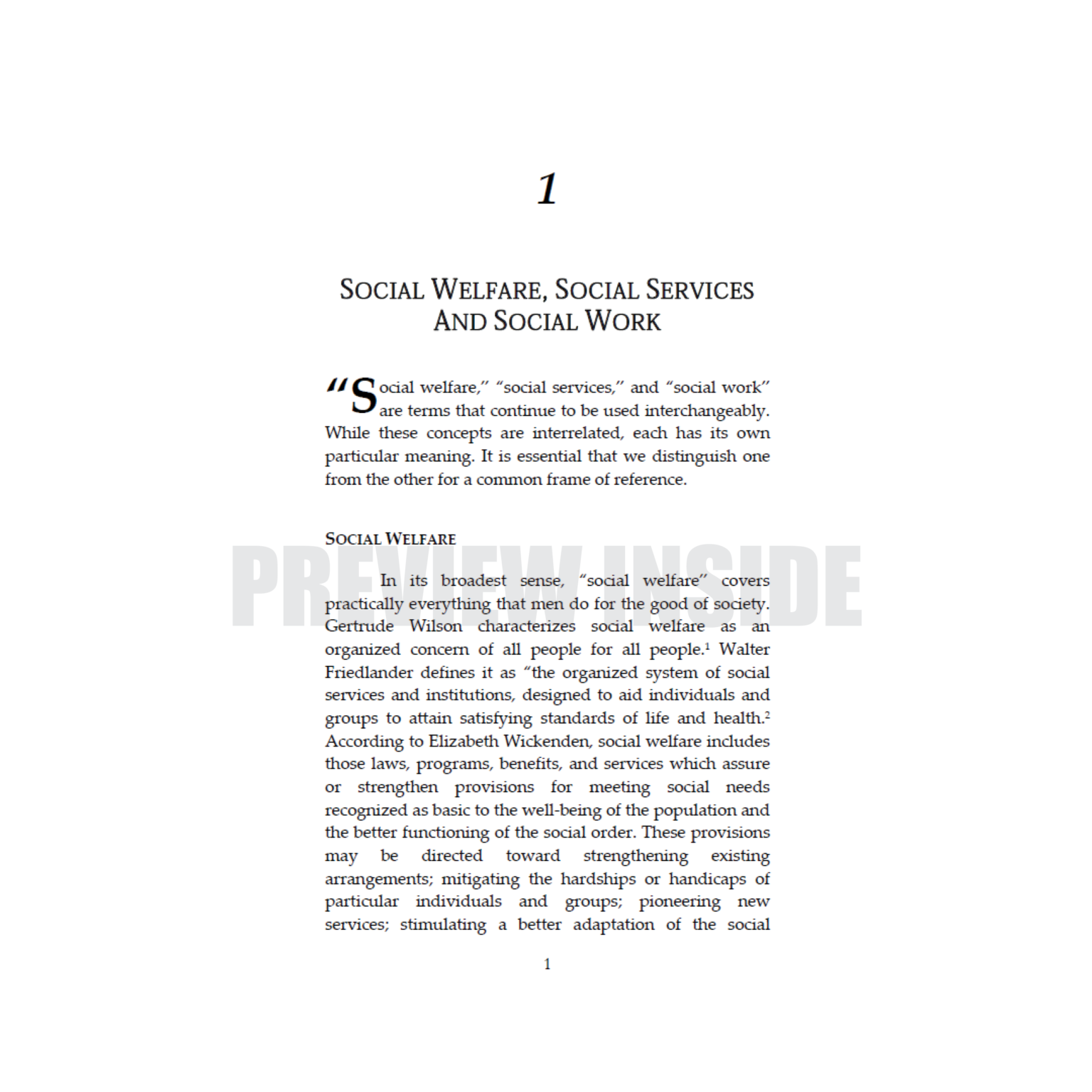 Social Welfare and Social Work (Fourth Edition) – Centralbooks