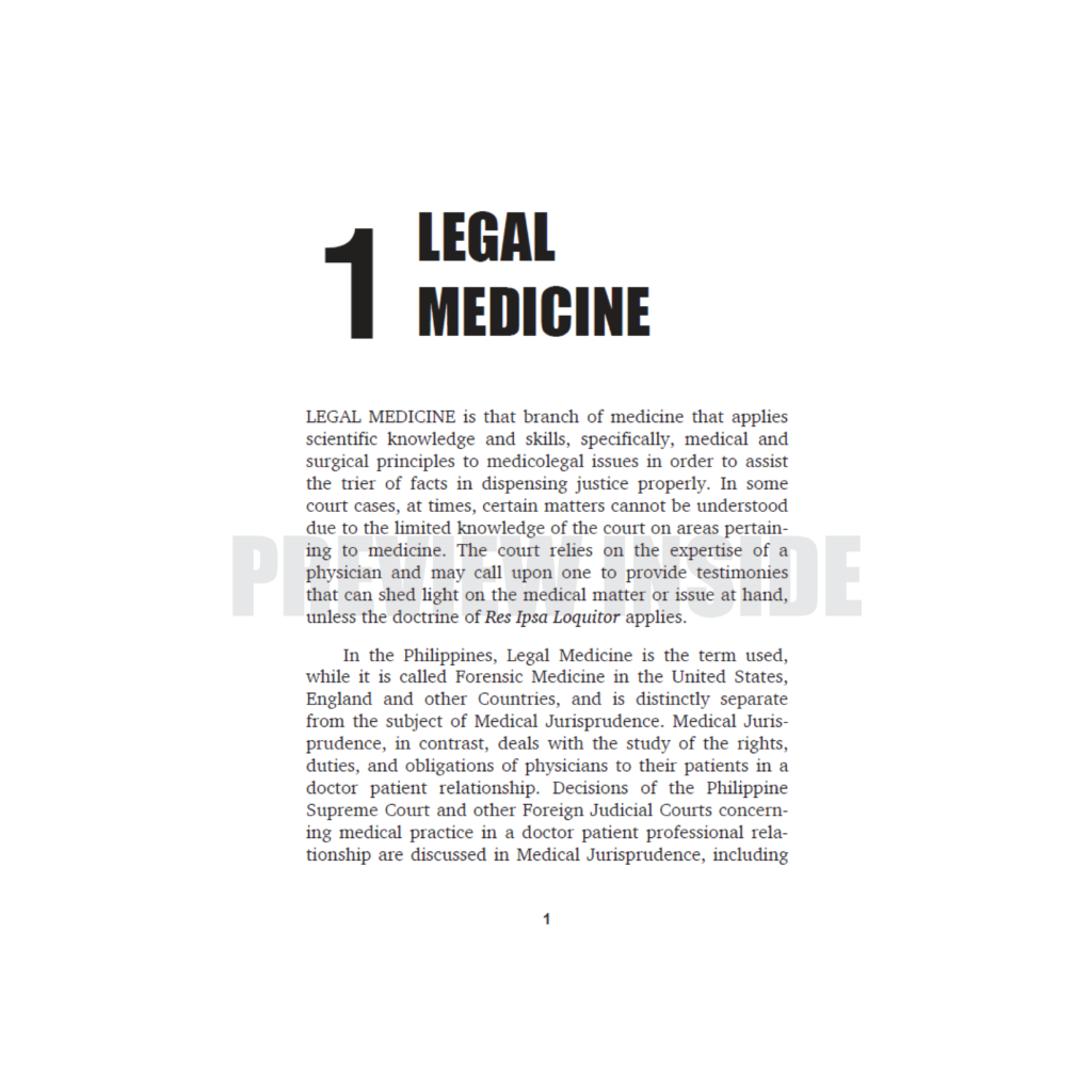 Legal Medicine (Volume 1) – Centralbooks
