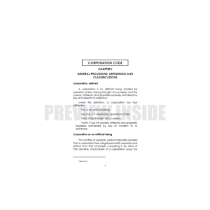 Corporation and Basic Securities Law – Centralbooks