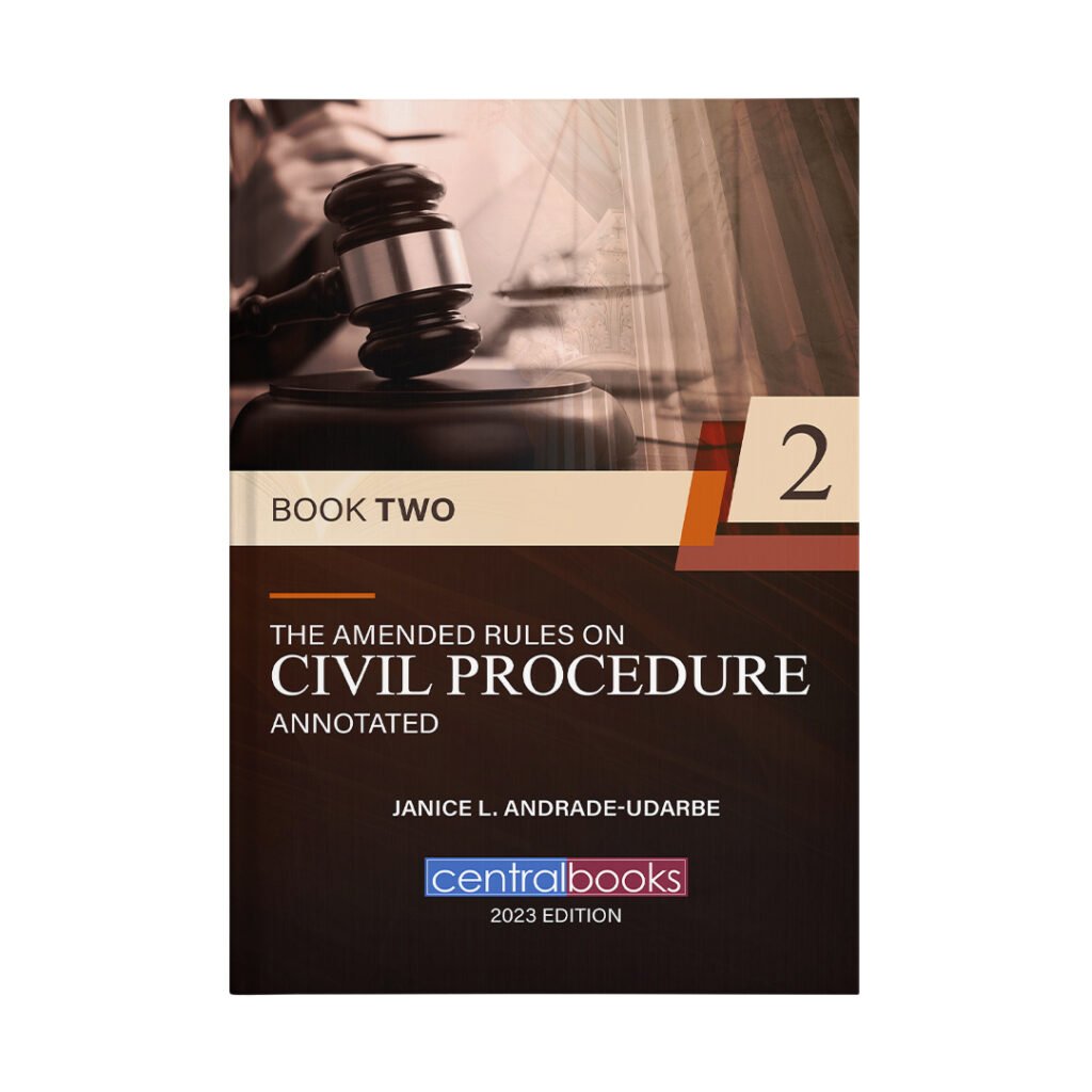 Remedial Law – Page 2 – Centralbooks