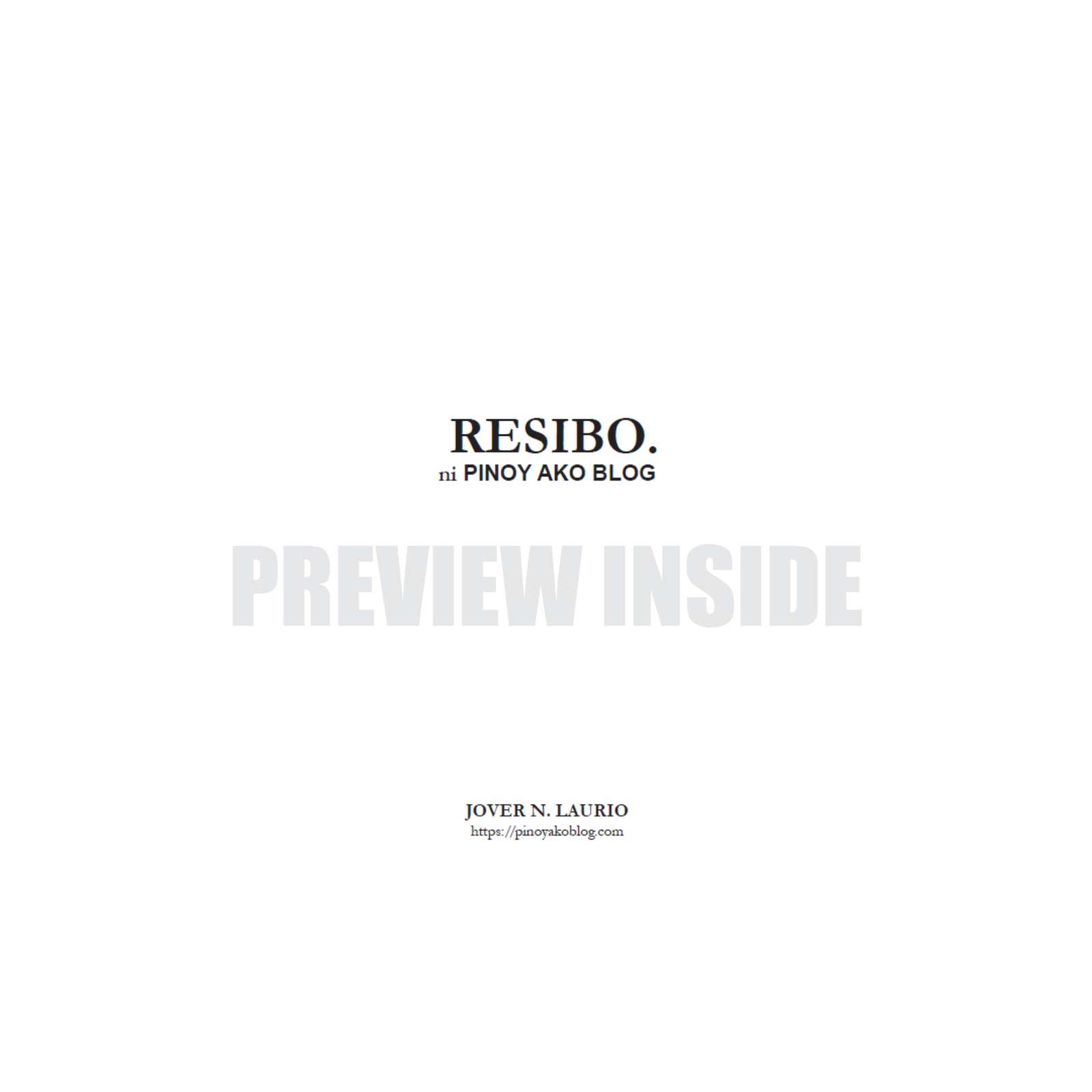 Resibo – Centralbooks