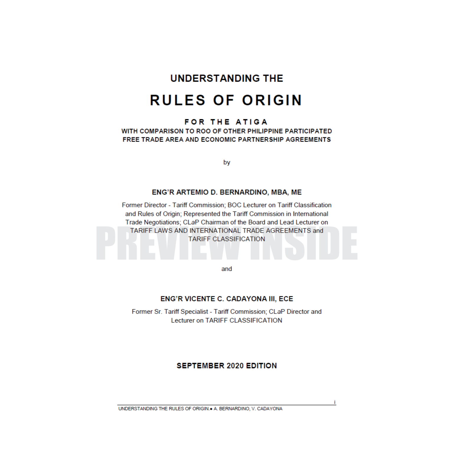 Understanding the Rules of Origin – Centralbooks