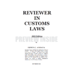 Reviewer in Customs Laws – Centralbooks
