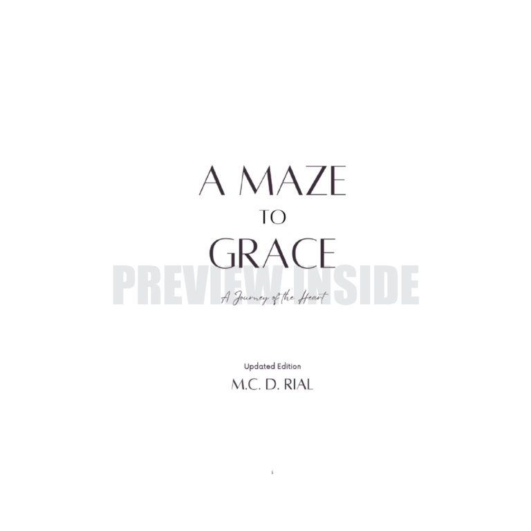 A Maze to Grace: A Journey of the Heart – Centralbooks