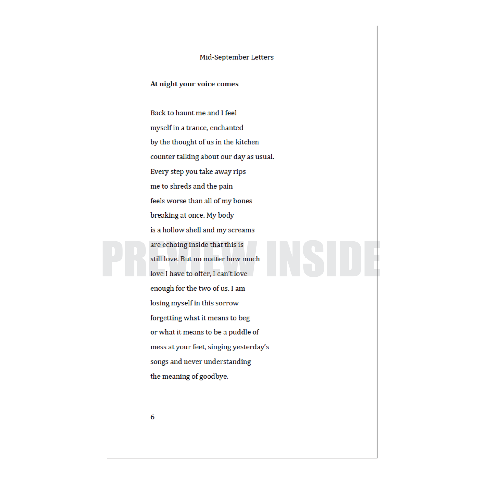 Mid-September Letters – Centralbooks