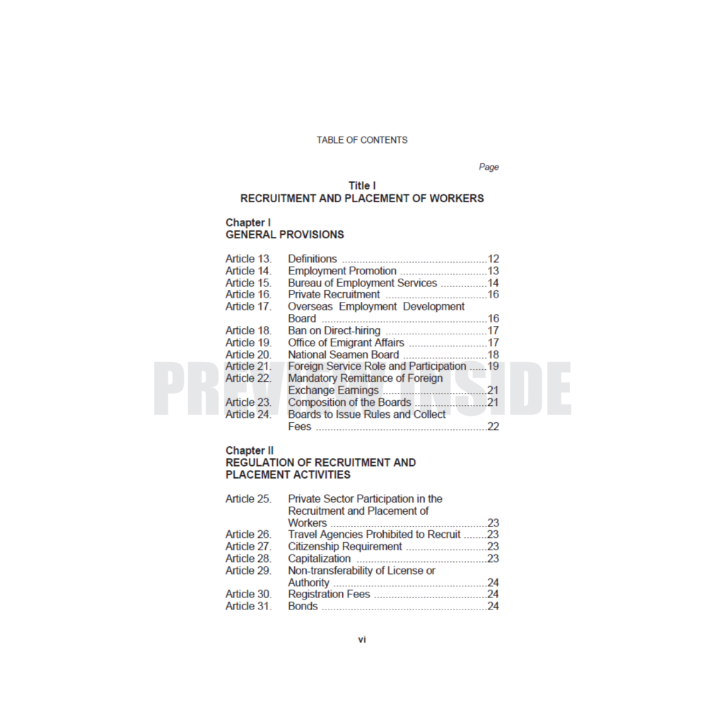 The Labor Code of the Philippines – Centralbooks