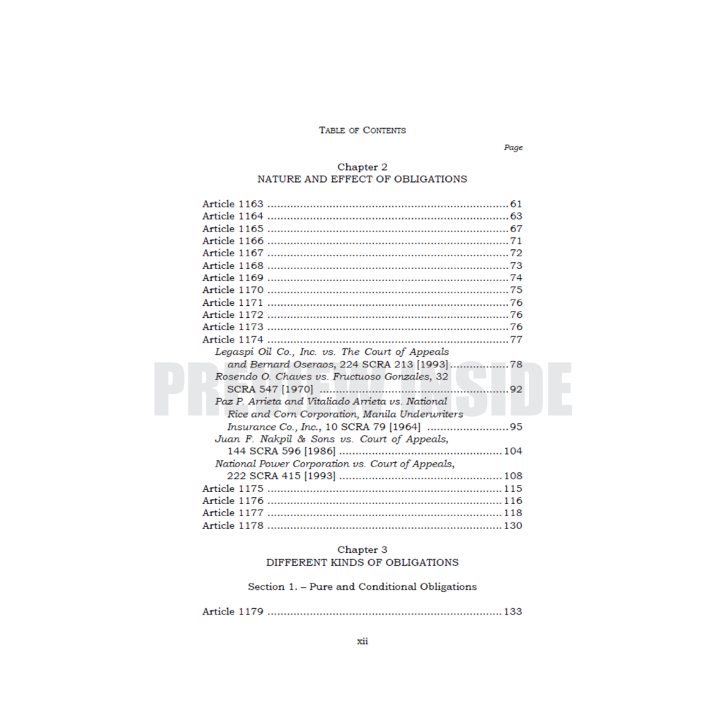 Jottings and Jurisprudence in Civil Law (Obligations and Contracts ...