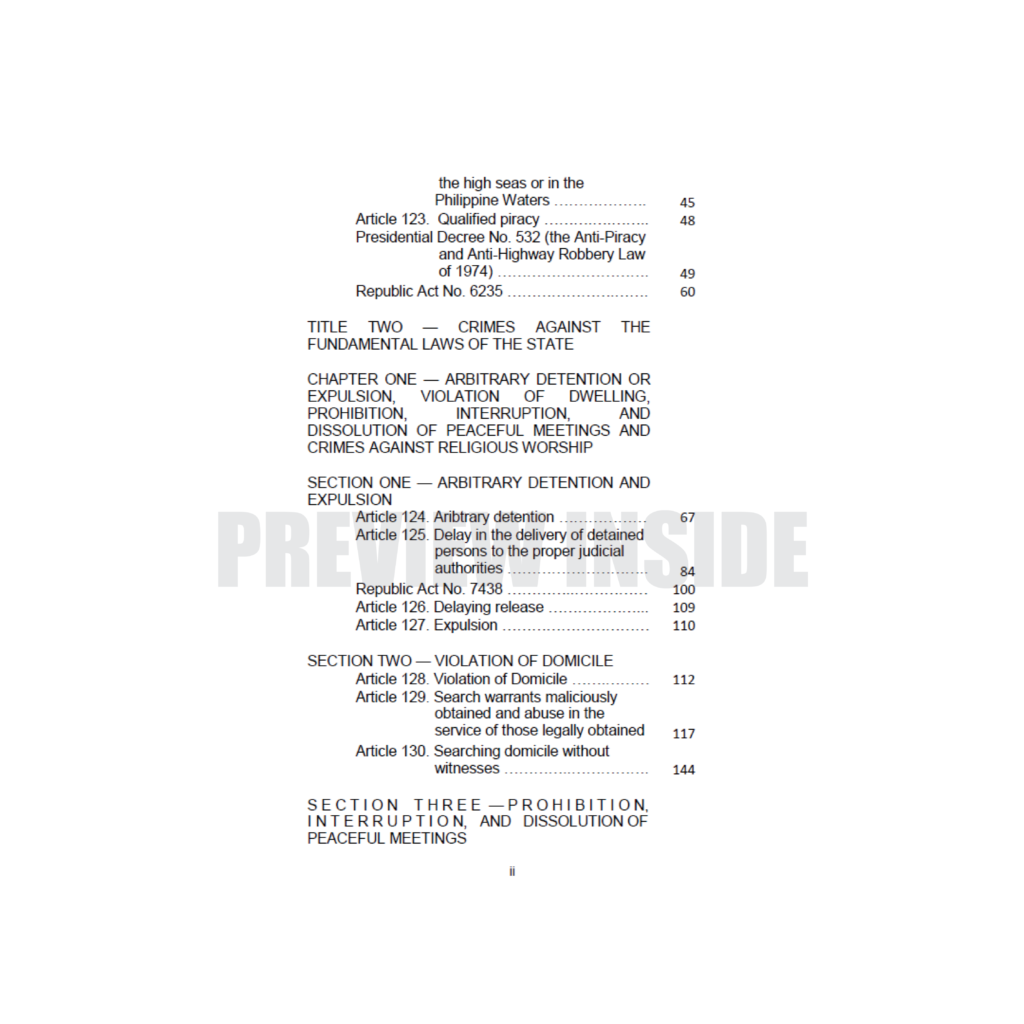 Commentaries on Criminal Law (Revised Penal Code) Book 2 Part 1 ...