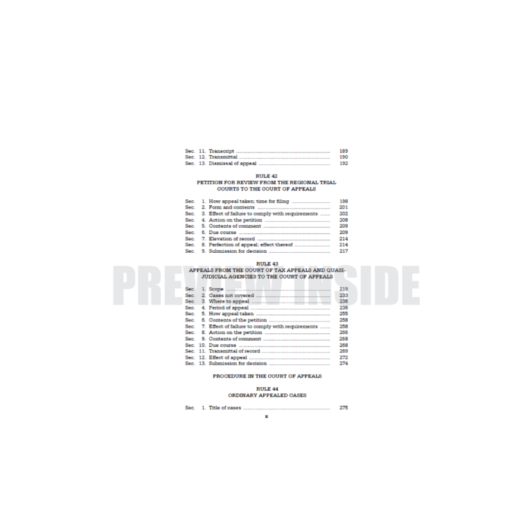 Notes and Cases in Remedial Law (Civil Procedure) Vol. I Part 3 ...