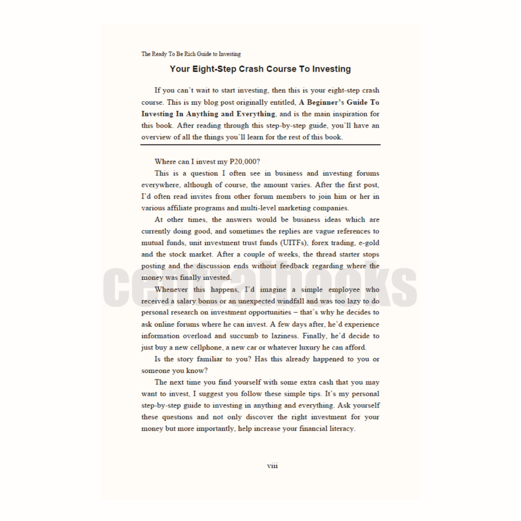 The Ready to be Rich Guide to Investing – Centralbooks