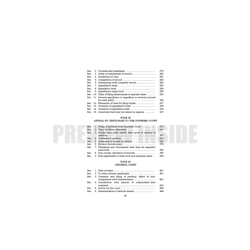 Notes and Cases in Remedial Law (Civil Procedure) Vol. I Part 3 ...