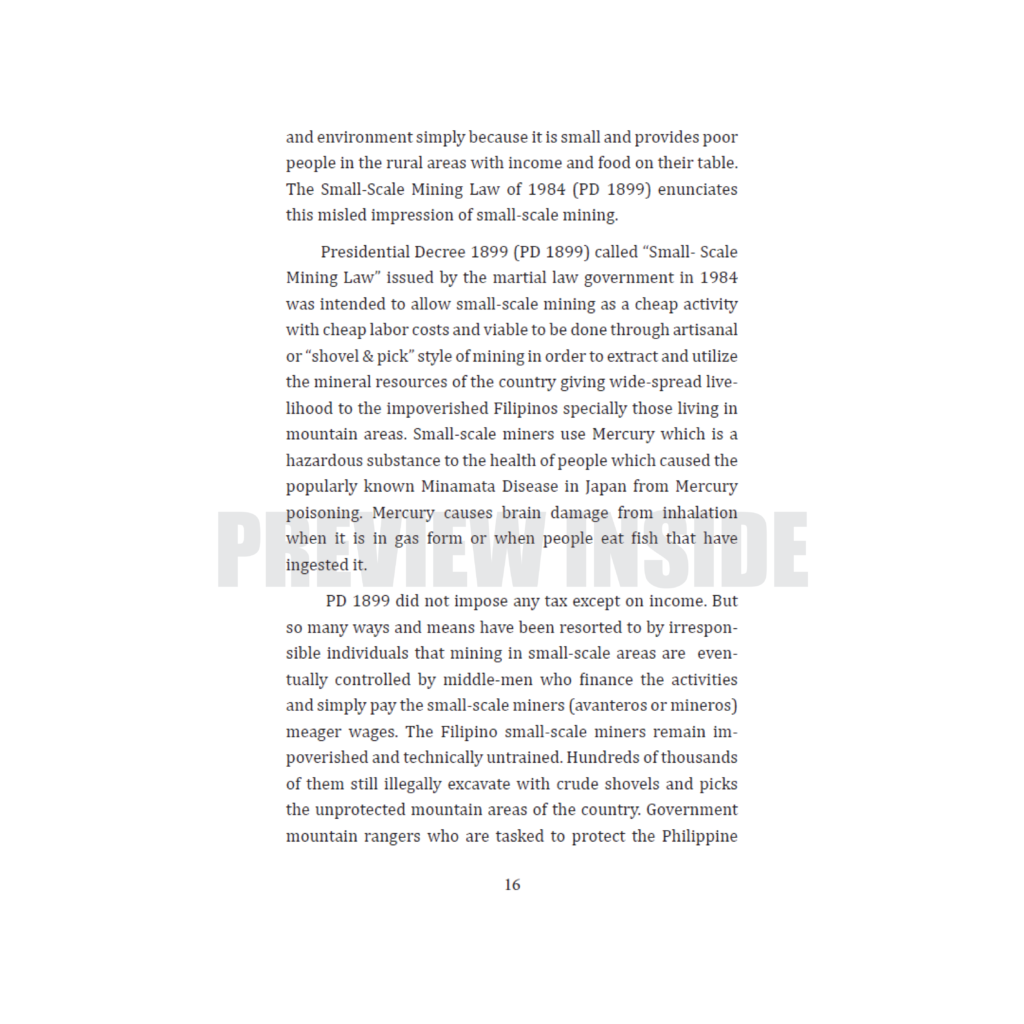 The Laws and Realties of Small-Scale Mining in the Philippines ...