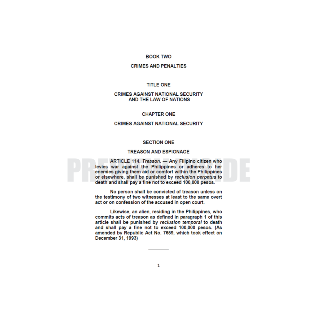 Commentaries on Criminal Law (Revised Penal Code) Book 2 Part 1 ...