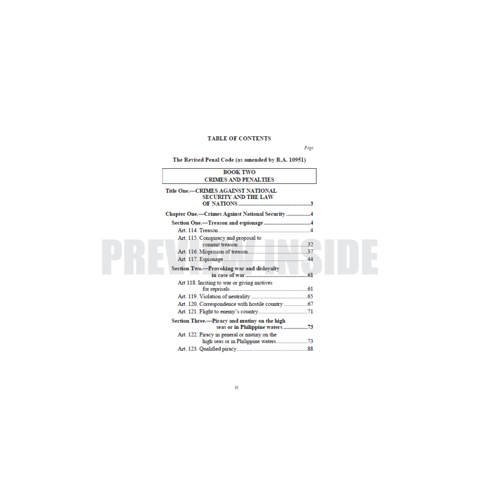 The Revised Penal Code (Book Two) in Action: Part 1 – Centralbooks
