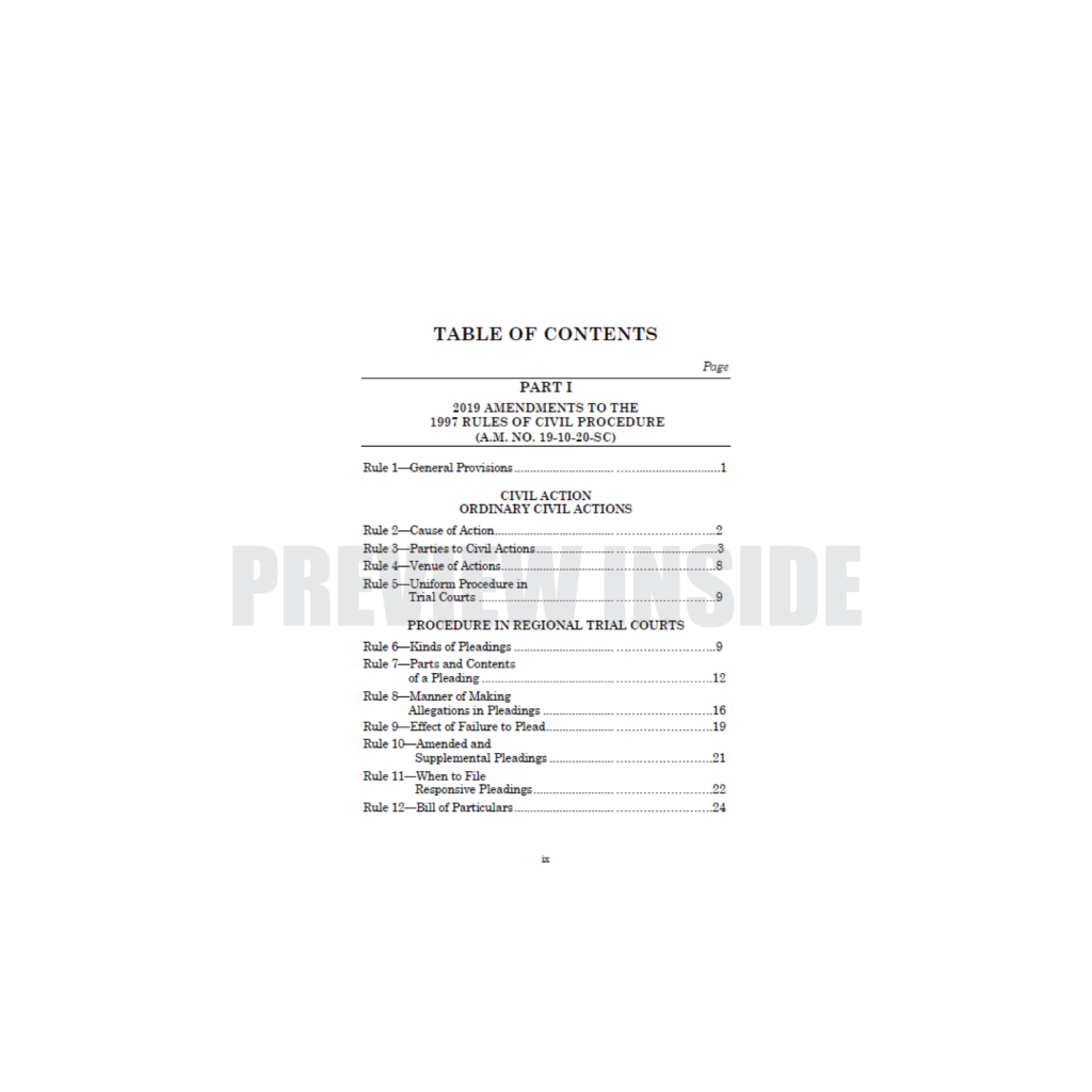 Remedial Laws of the Philippines (Lawyer’s Edition) – Centralbooks