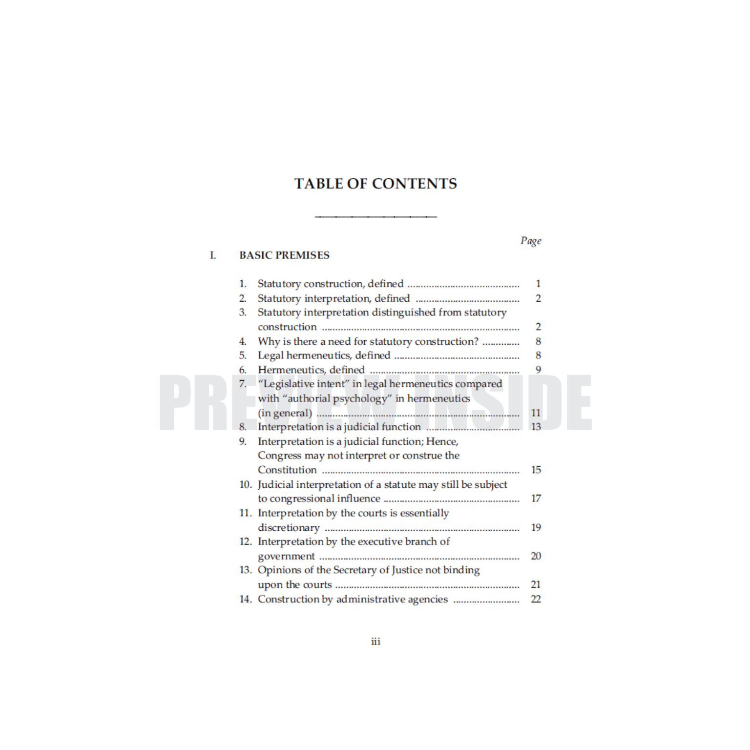 Canons of Statutory Construction – Centralbooks