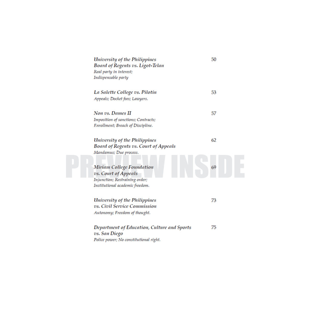 Ratio Legis: Academic Freedom – Centralbooks