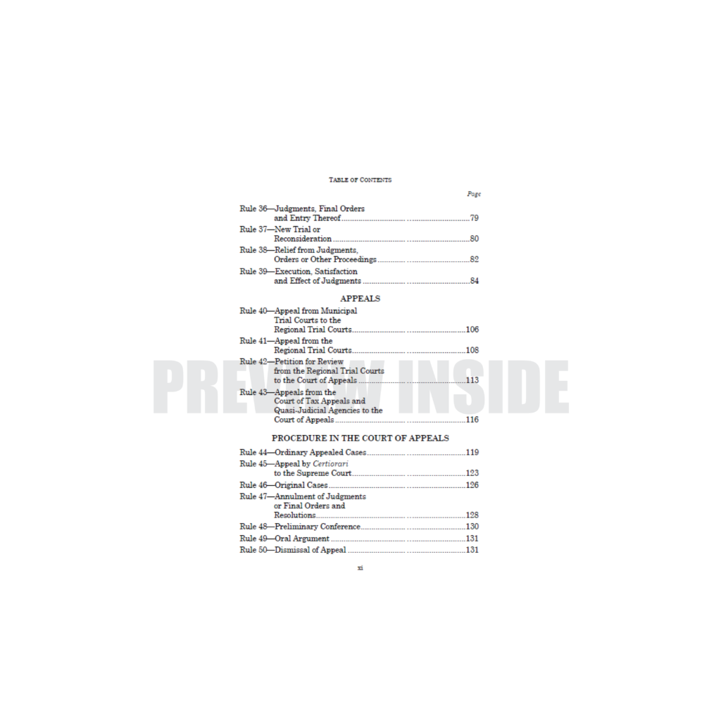 Remedial Laws of the Philippines (Lawyer’s Edition) – Centralbooks