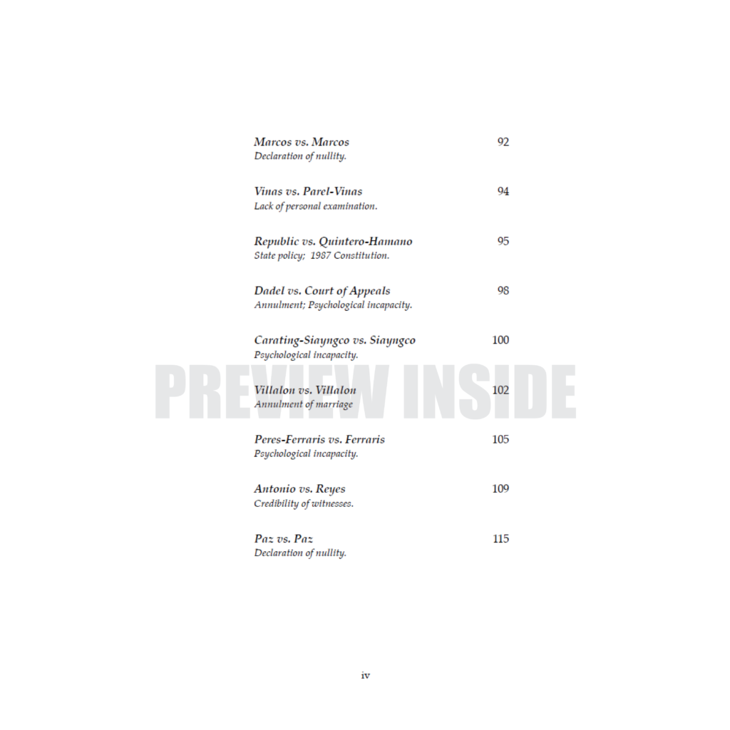 Ratio Legis: Development In Family Law – Centralbooks