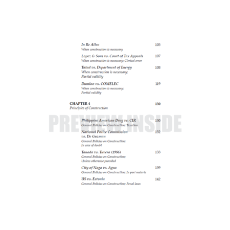 Ratio Legis: Statutory Construction – Centralbooks