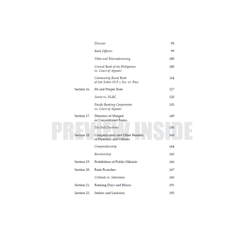 The General Banking Law Annotated Centralbooks