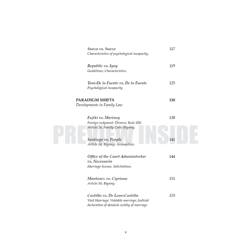 Ratio Legis: Development In Family Law – Centralbooks