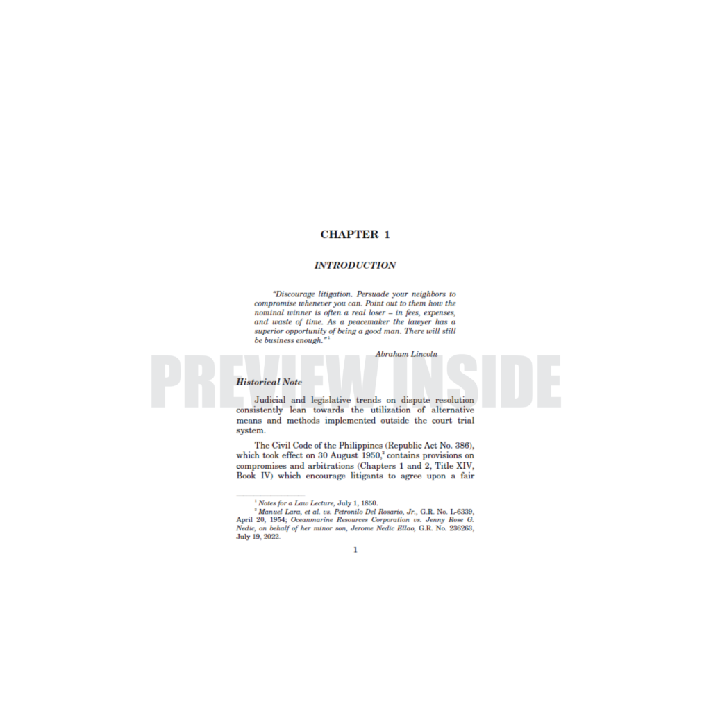 Alternative Dispute Resolution – Centralbooks