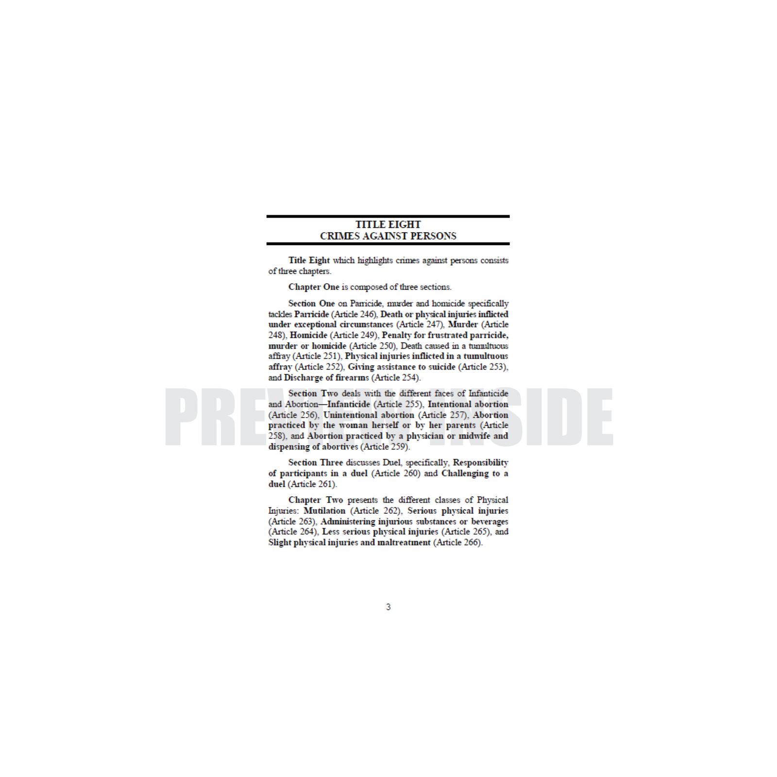 The Revised Penal Code (Book Two) in Action: Part 2 – Centralbooks
