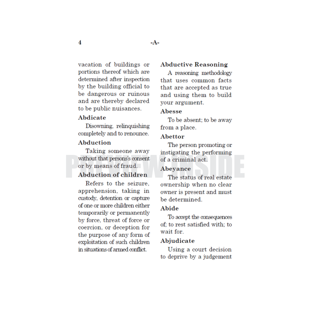 Legal Dictionary – Centralbooks