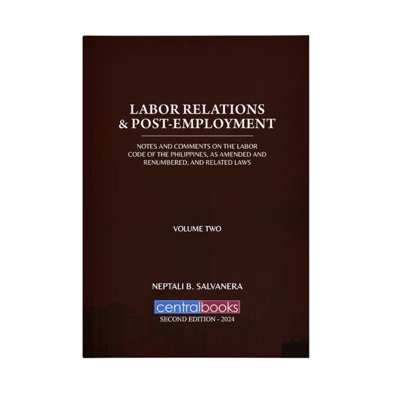 Labor Relations and Post-Employment (Second Edition) – Centralbooks