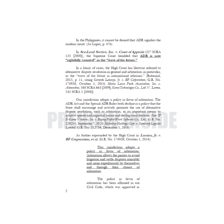 Alternative Dispute Resolution – Centralbooks