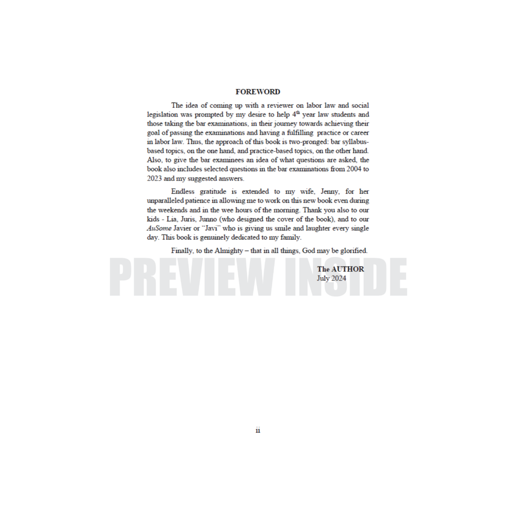 Reviewer in Labor Law and Social Legislation – Centralbooks