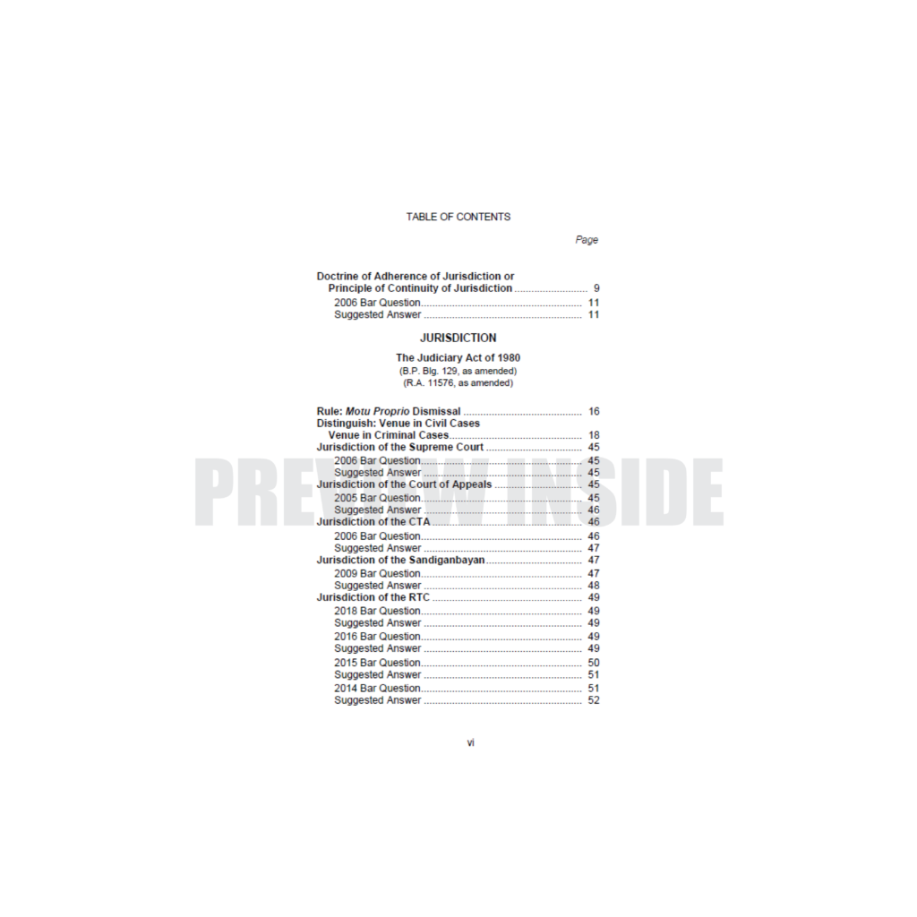 Remedial Law Volume 1: The 1997 Rules of Civil Procedure – Centralbooks