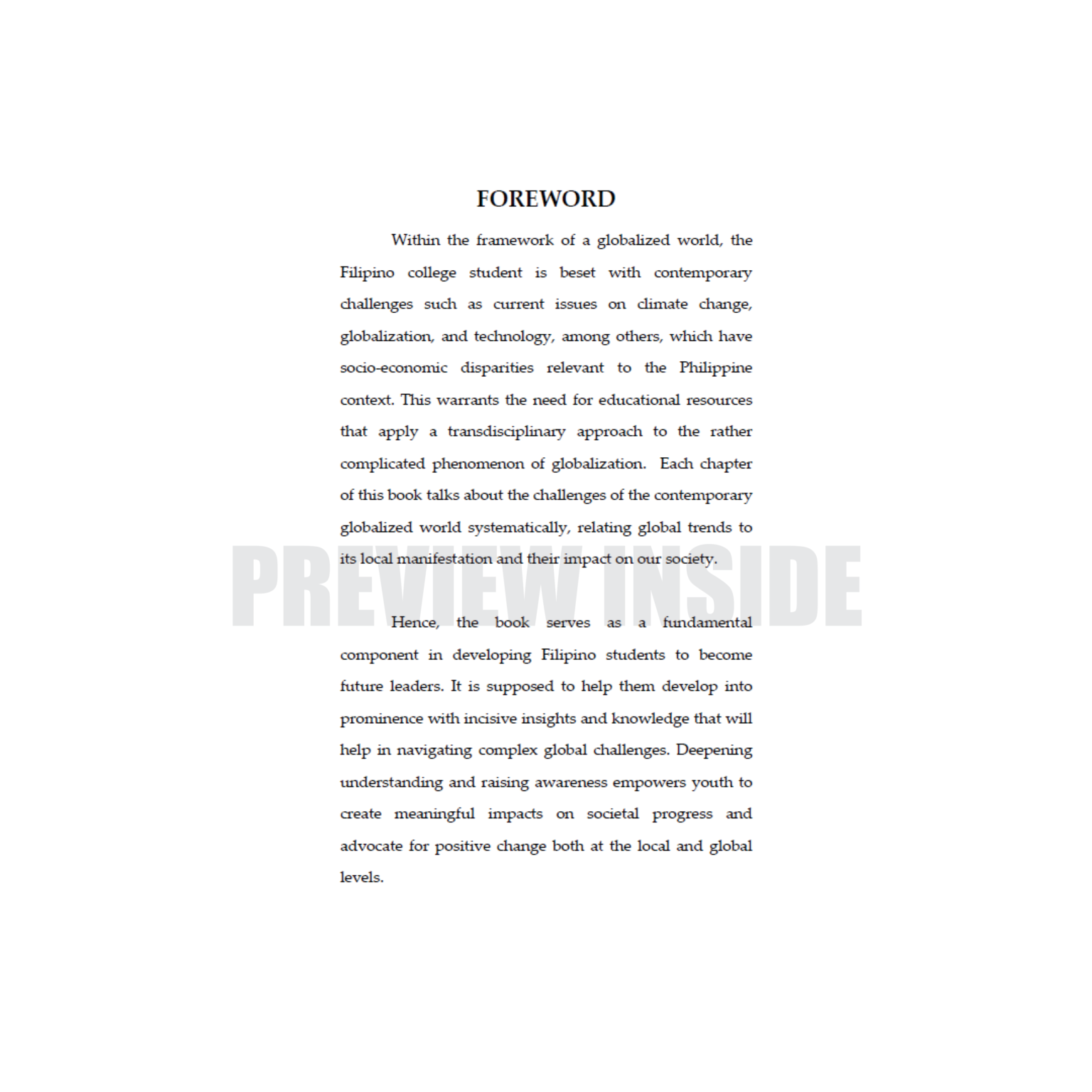 The Contemporary World – Centralbooks